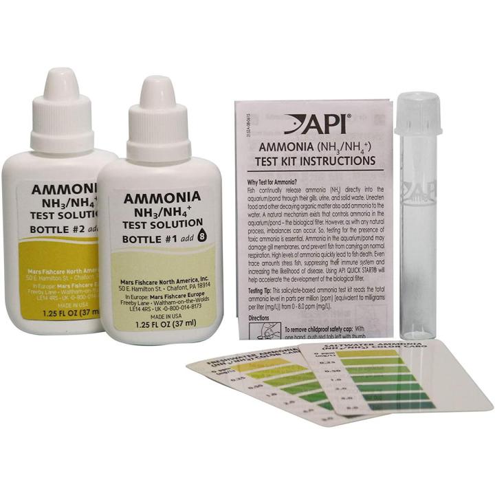 API AMMONIA TEST KIT (2023) (USA) Different styles available, Monitor ...