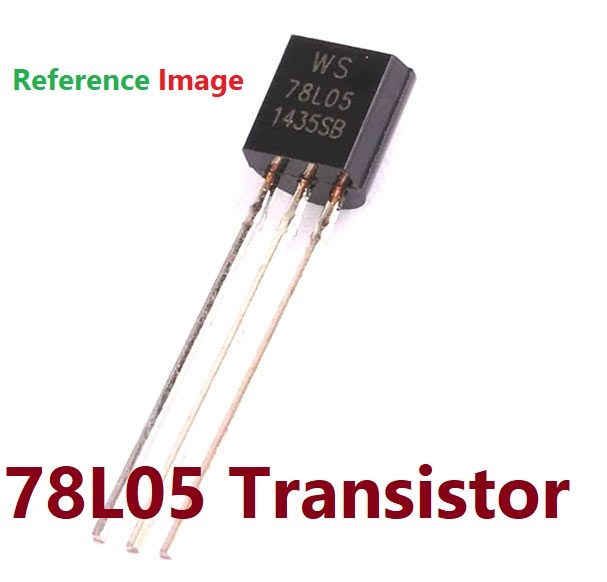 5Pcs- Transistor L78L05 IC 78L05 Transistor DC 5V 100mA TO-92 Package 3 ...