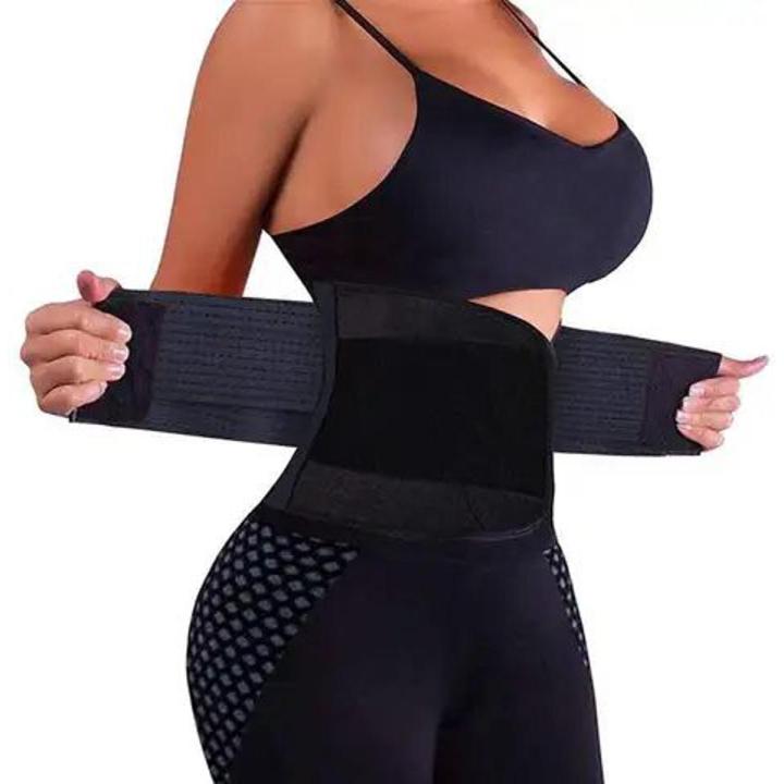 Male Female Double Part Slimming Belt Fat Burn Belt Weight Loss Belt ...