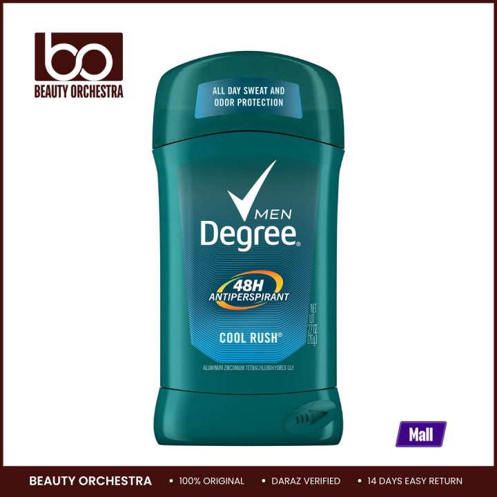 Degree Cool Rush Men Original Antiperspirant Deodorant – 154g (Single ...