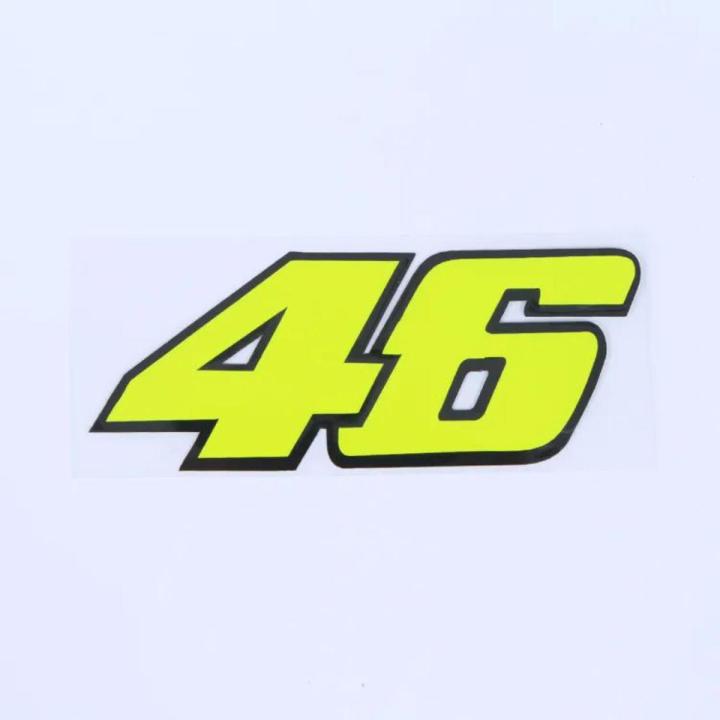 46 Sticker for motorcycle decoration -Yellow, Red | Daraz.com.bd