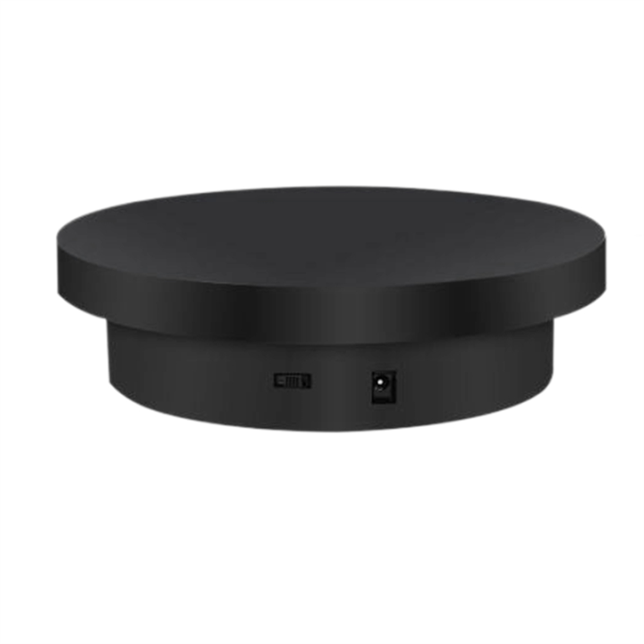 Display Stand 360° Rotating Electric Turntable USB Charging Swivel ...