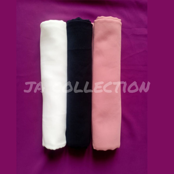 Malaysian Premium Chiffon Jorget Hijab For Women And Girls Muslim Wear ...