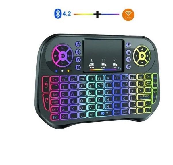 i10 Wireless Bluetooth Mini Keyboard Backlit 7 Color | Daraz.com.bd
