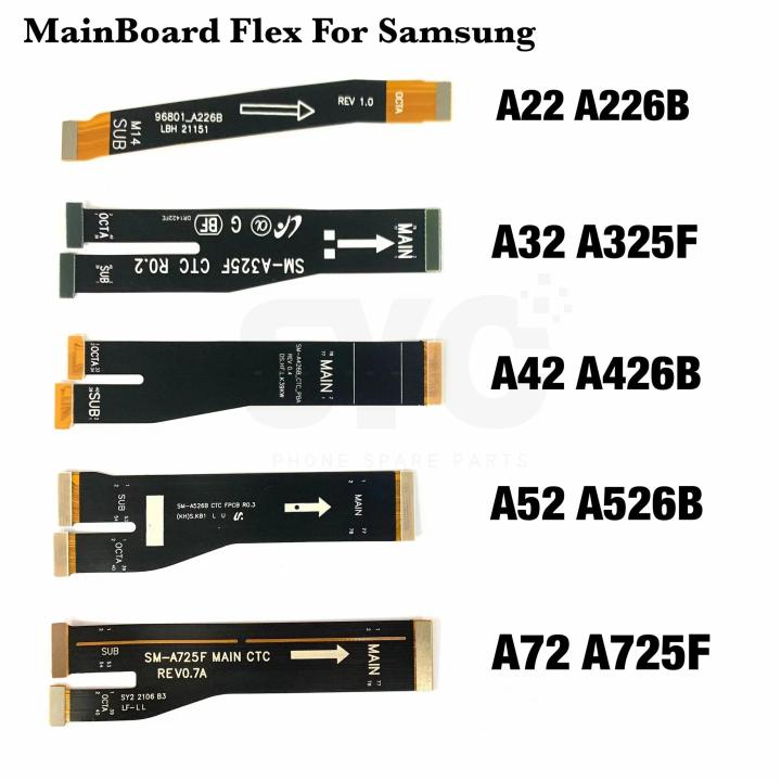 Main Motherboard Flex Cable For Samsung A32 A325 A42 A426 A52 A526 A22 ...