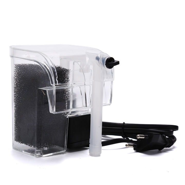 New Waterfall Hang On External Oxygen Pump Water Filter F Aquarium Fish ...