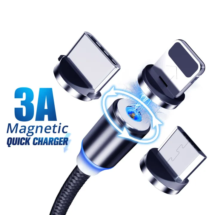 Magnetic cable plug compatible with Apple plug Type C Micro USB C plug ...