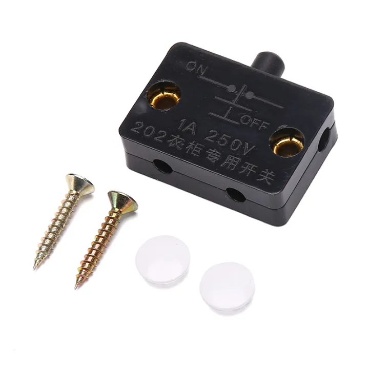 Closet Cabinet Light Automatic Reset Switch Home Cabinet Door Control ...