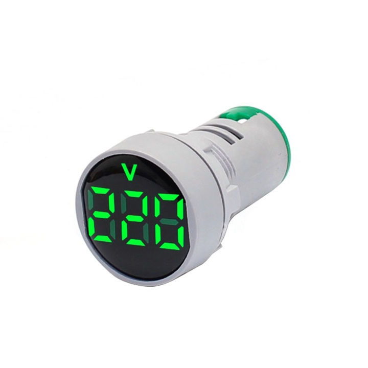 AC60-500V AC Voltage Meter LED Digital Display quantity 1 PCS GREEN ...