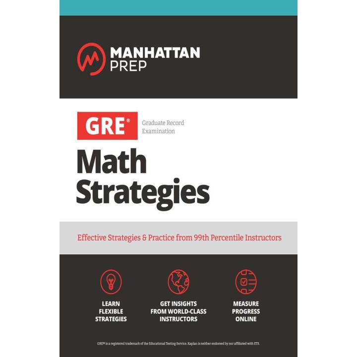 GRE Math Strategies (Newsprint) | Daraz.com.bd