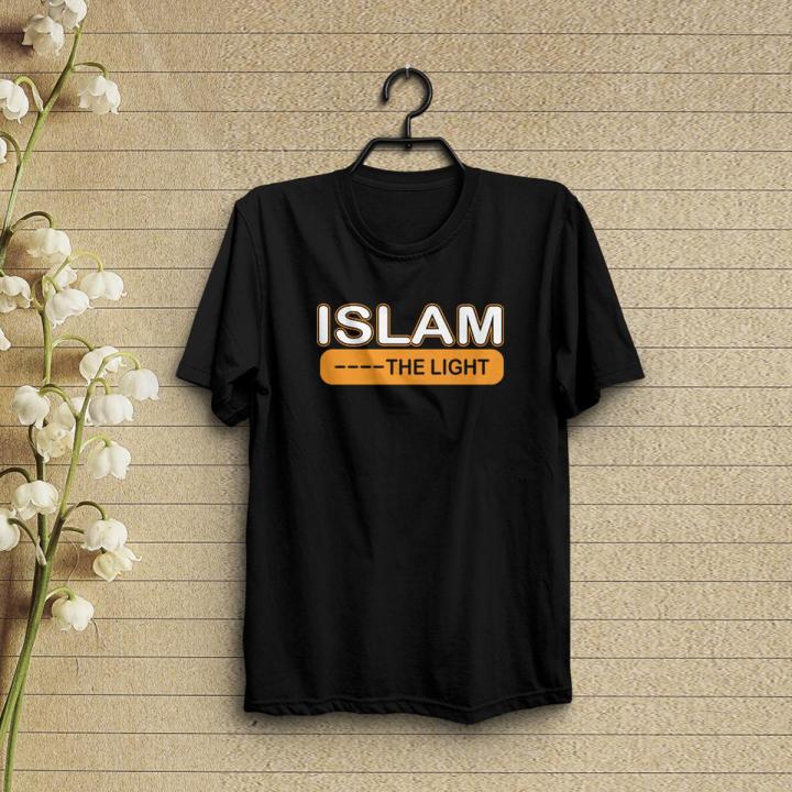 Islam Printed Casual T-Shirt - Half Sleeve and Round Neck - Showcase ...