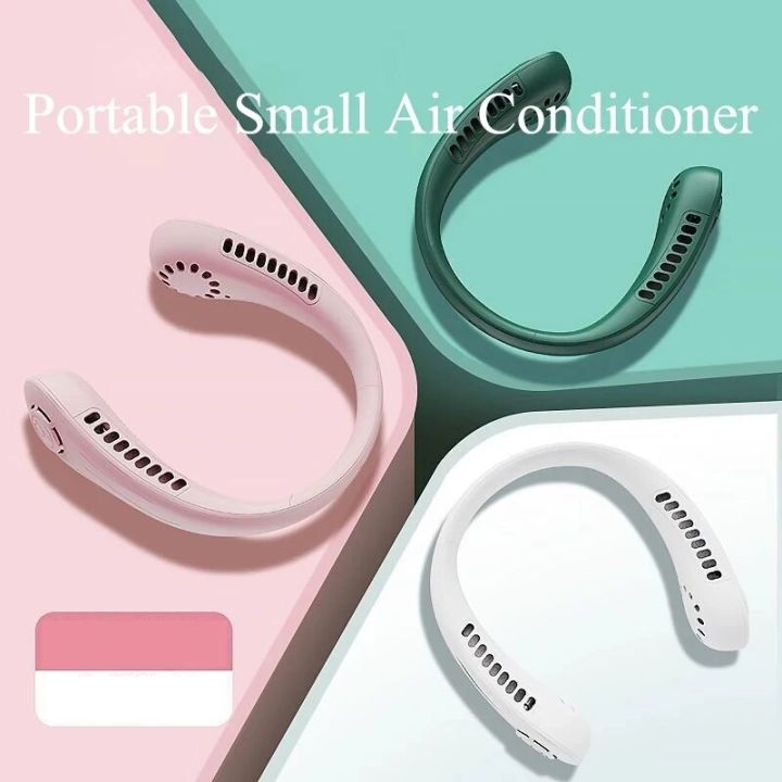 New summer outdoor fanless ceiling fan, portable mini electric fan, ice ...