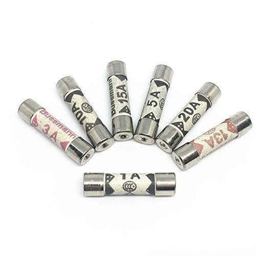 5 Ps Fuses BS1362 6 * 25 Filling Sand Riot Ceramic Fuse 6x25mm 1A 2A 3A ...