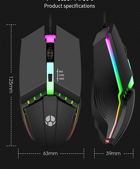 Zeus Venom M-004 Led Lightning Gaming Mouse - Online Exclusive Version ...