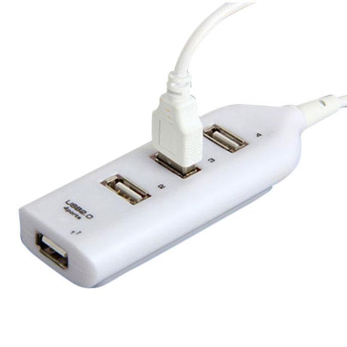 4-Port USB Hub - White | Daraz.com.bd