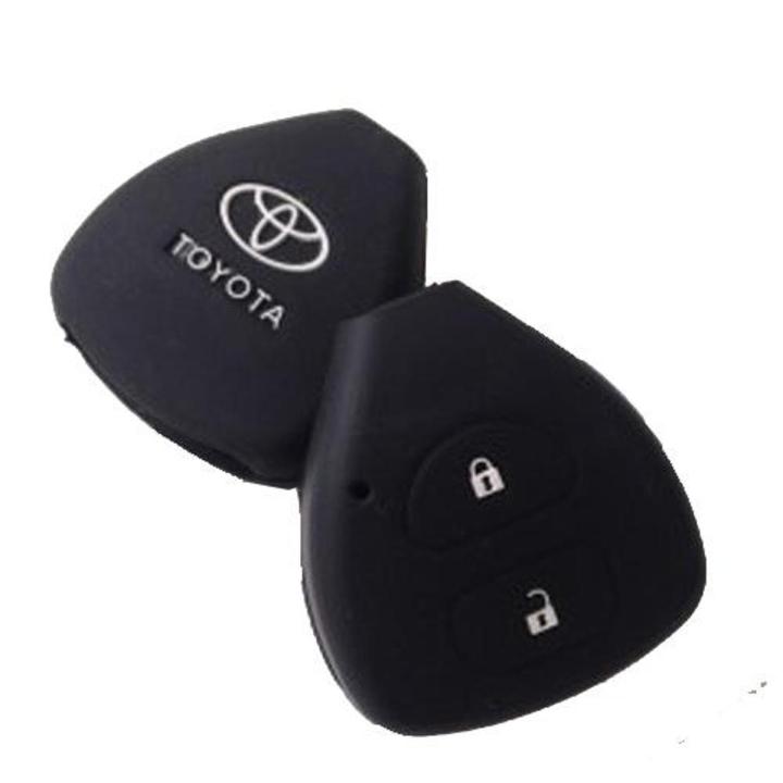 Toyota Silicone Protecting Remote Key Case Cover 2 Buttons For Holder ...