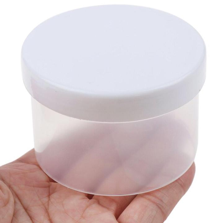 【happy one】150ml Translucent Plastic Container Slime Mud Clay DIY Slime ...