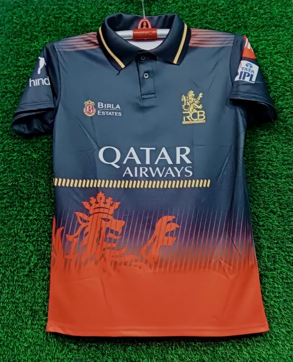 Royal Challengers Bangalore IPL Half Sleeve New Jersey 2025 New Jersey ...