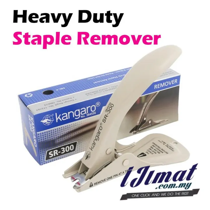 Kangaro SR-300 / Heavy Duty Stapler Pin Remover (White) | Daraz.com.bd