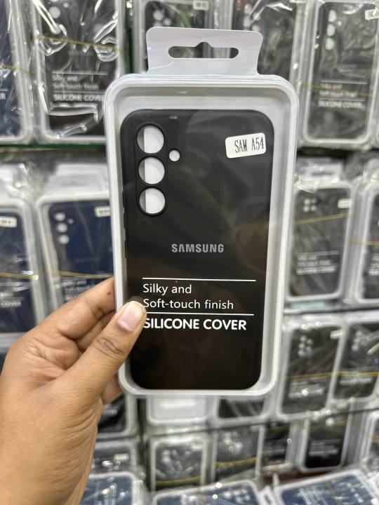 For Samsung A54 Luxury Silicon Protect Back Cover Soft Case | Daraz.com.bd