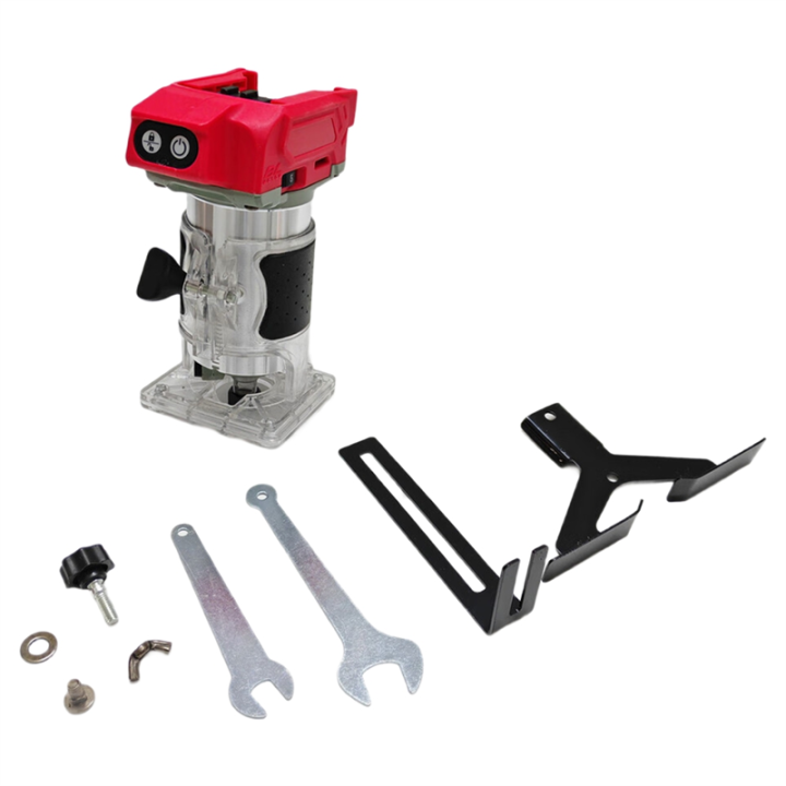 For 18V Battery Powered Brushless Electric Trimmer Woodworking Trimming ...