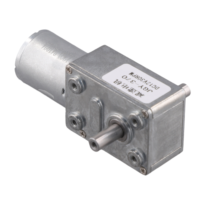 JGY370 DC Motor 12V 30RPM Reduce Speed Motor with High Torque Turbo ...