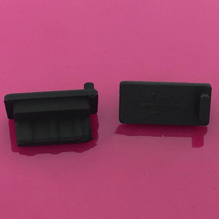 【Free Returns】 10X USB Dust Plug Charger Port Cover Cap Female Jack ...