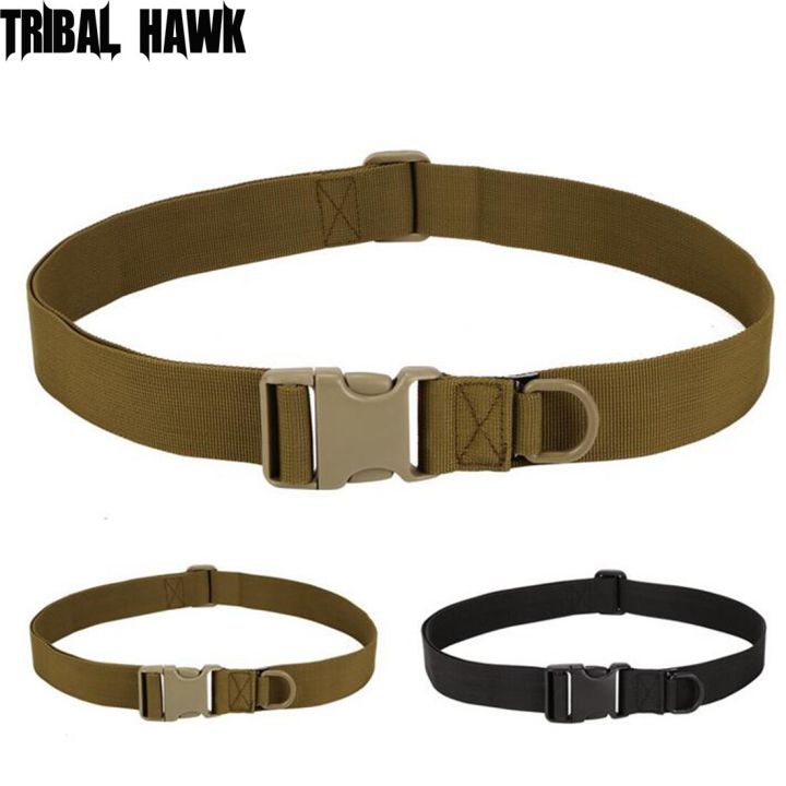 Men Adjustable Tactical Belt Buckle Military Tactical Equipment Inside ...