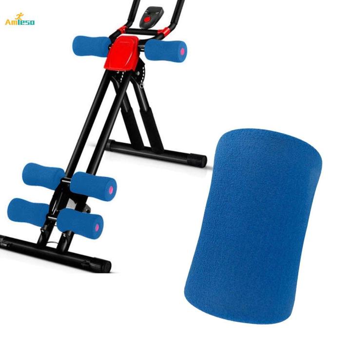 Foam Foot Pads Rollers for Weight Bench Abdominal Trainer Workout ...
