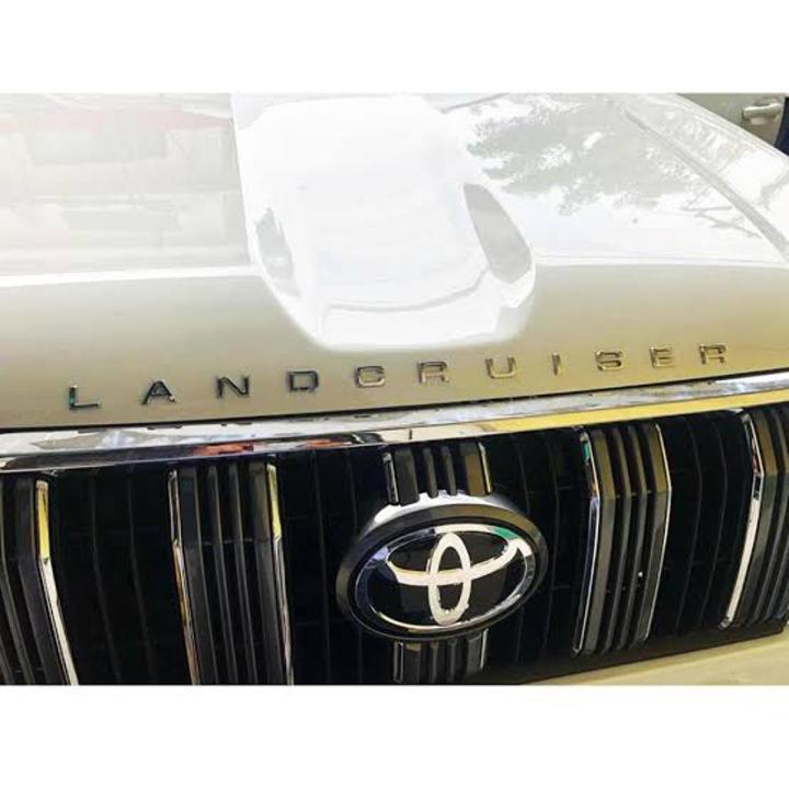 Land Cruiser Front Bonnet Emblem Insignia Logo Sticker | Daraz.com.bd