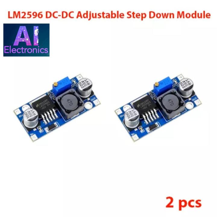 Lm2596 Step Down Module Power Converter Lm2596 Lm2596S Dc-Dc 1.5V-35V - Solar Panel | Daraz.com.bd