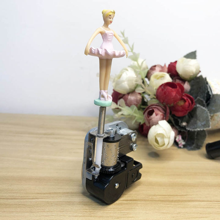 Ballerina Music Box Mechanism With Flexible Rotating Shaft Birthday Diy ...