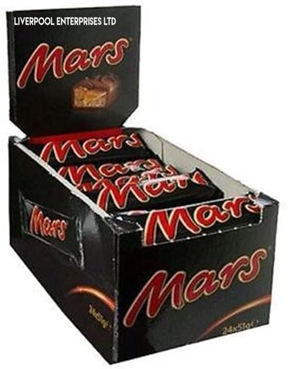 Mars Chocolate Bar-51g,Box 24pcs | Daraz.com.bd