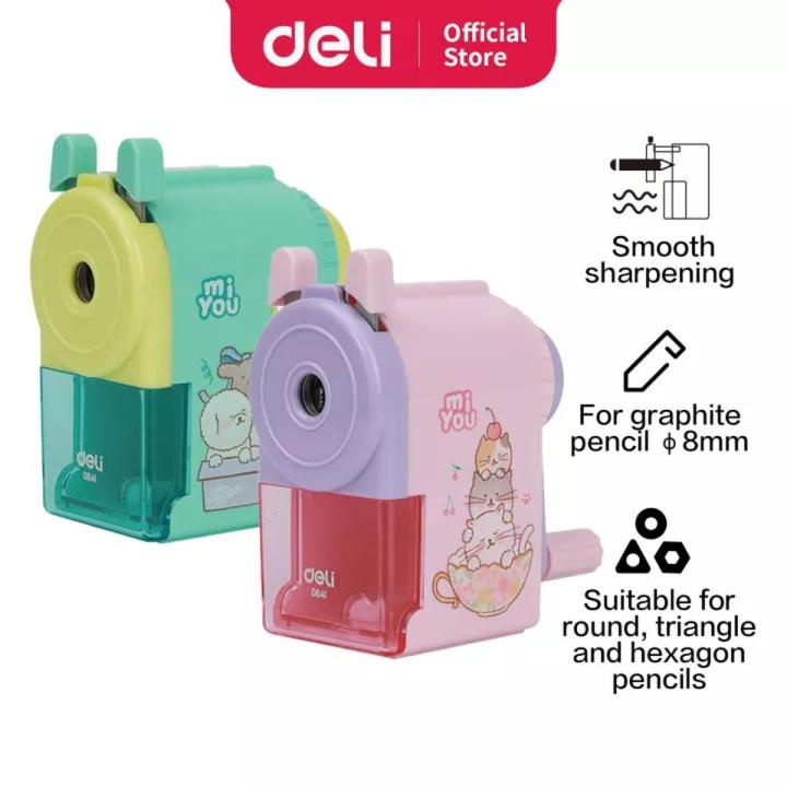 Deli E0641 Rotary Pencil Sharpener (Assorted) | Daraz.com.bd