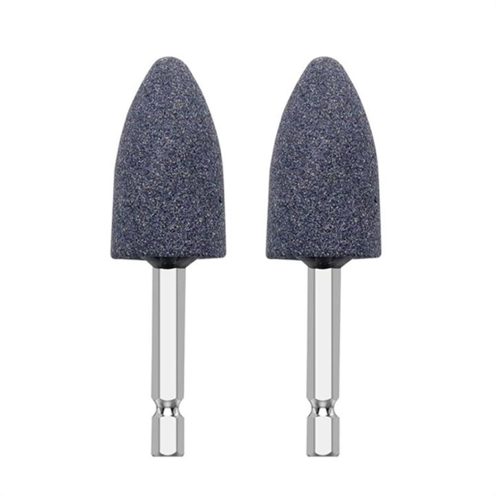 Two-Piece Hexagonal Handle Grinding Wheel Electric Grinding Head Brown ...
