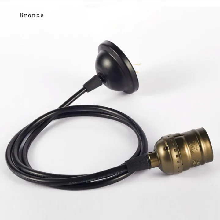 【VisioN Shop】Vintage Pendant Lights E26 E27 Lamp Socket 110V 220V ...