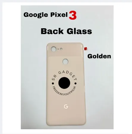 Replacement Backshell Glass Panel for Google Pixel 3 Battery Back Door ...