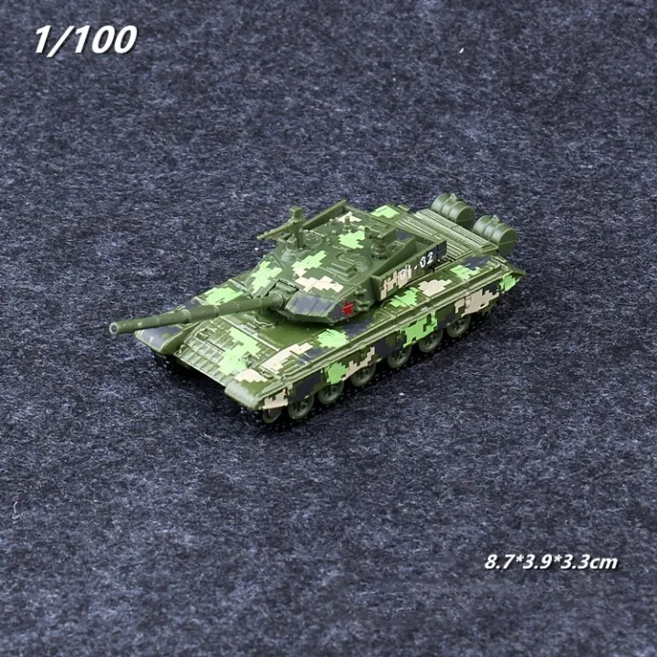 1:100 China Type 99 Military Tank Army Die-Cast Vehicles Miniature ...
