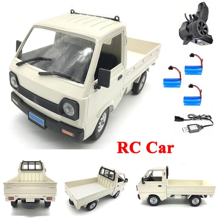 WPL D12 1/10 4WD RC Car Simulation Drift Truck Brushed 260 motor ...