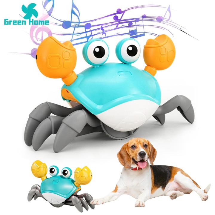 Pet Electric Crab Toy Electric Crab Toy Pet Interactive Crawling with ...