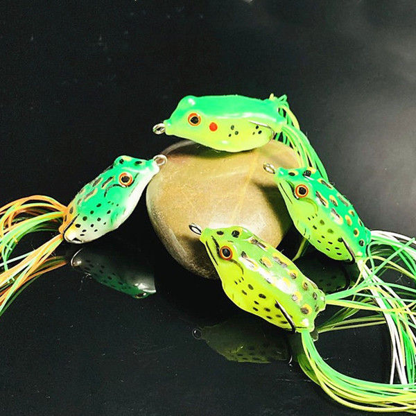 1 pc 6cm 12gm Floating Frog Lure bait fishing gear fishing frog Borsi ...