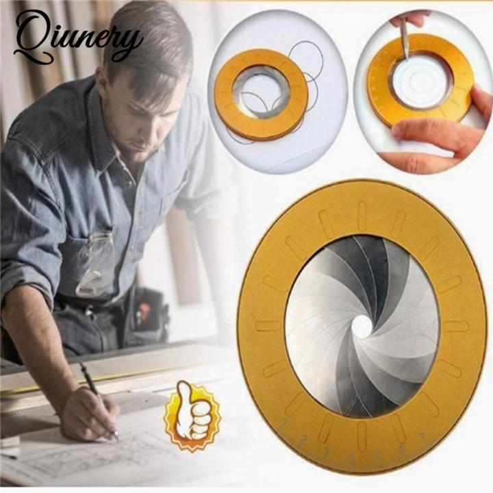 Adjustable Circle Drawing Ruler 10mm To 77mm Round Rotatable Compass ...