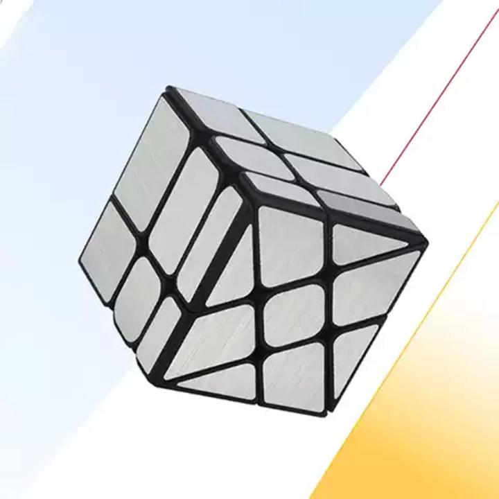 Mirror Cube 3X3 -Silver | Daraz.com.bd