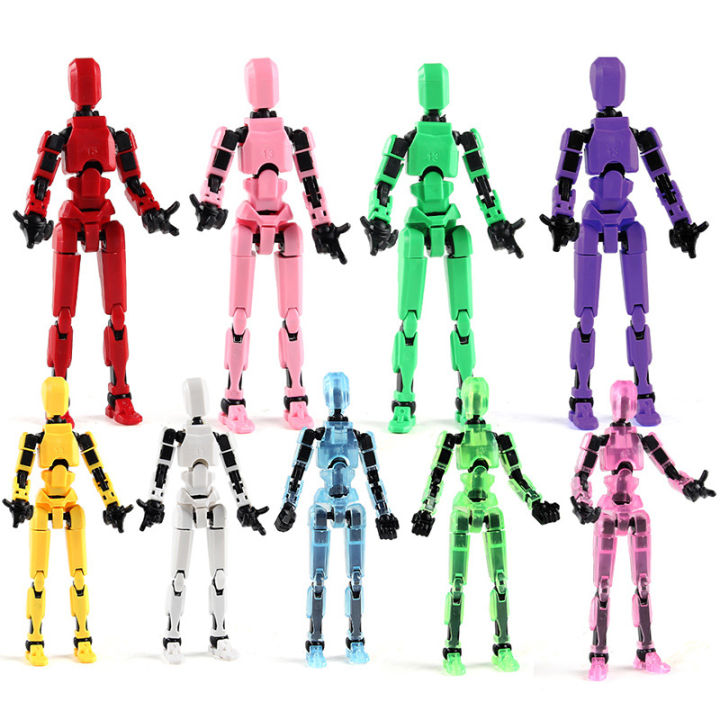Lucky Robot 13 Action Figure, 3D Printed Multi-Jointed Movable Robot ...