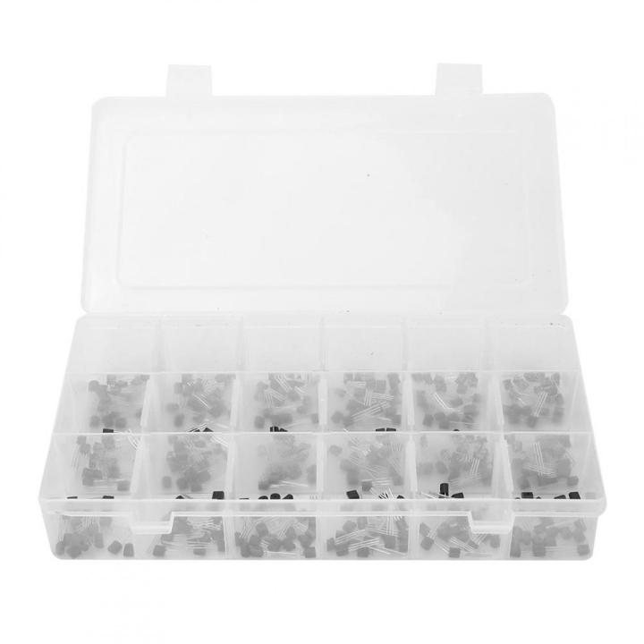 360 Pcs 18 Kinds General Purpose Transistor Kit S9012~A733 Transistor ...