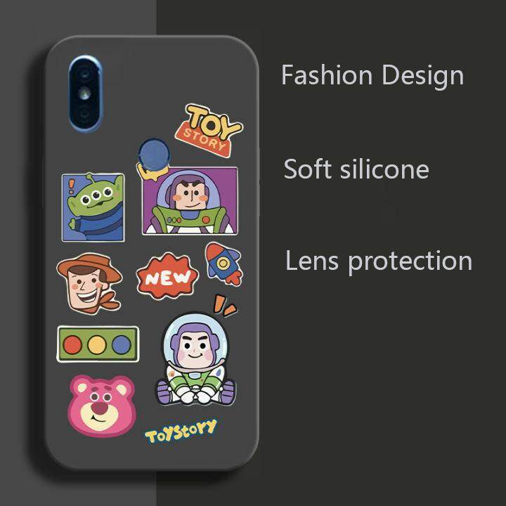 For Redmi S2 Back Cover Case Fashion Cartoon design Shockproof Camera ...