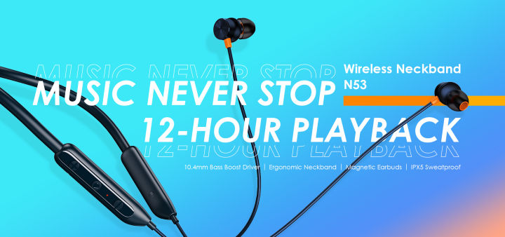 Itel Ieb N53 Wireless Neckband - Neckband | Daraz.com.bd