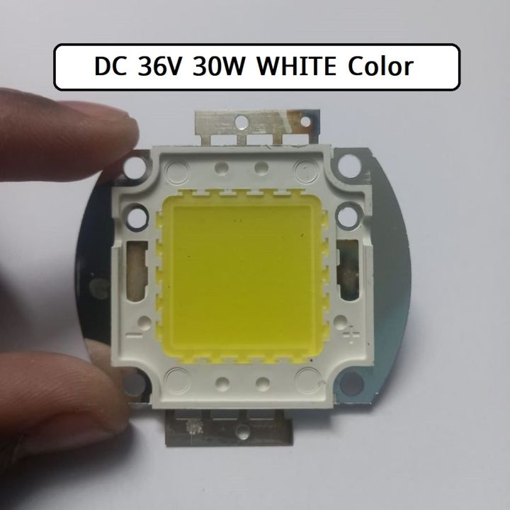 5050 30W WHITE Color DC 36V 30W COB SMD LED Light Chip White COB LED ...