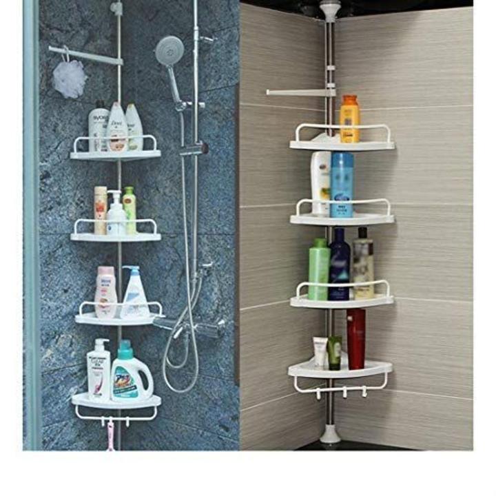 4 Layer Multi Corner Shelf Bathroom Rack Organizer Storage | Daraz.com.bd
