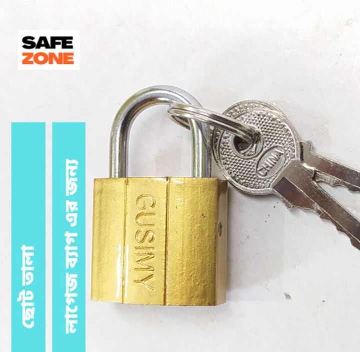 China Golden 25mm Mini Tala , China Padlock for luggage bag security ...